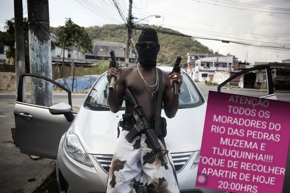 Gangi w Rio zamykają fawele: "jeżeli rząd nie działa, musi działać ...