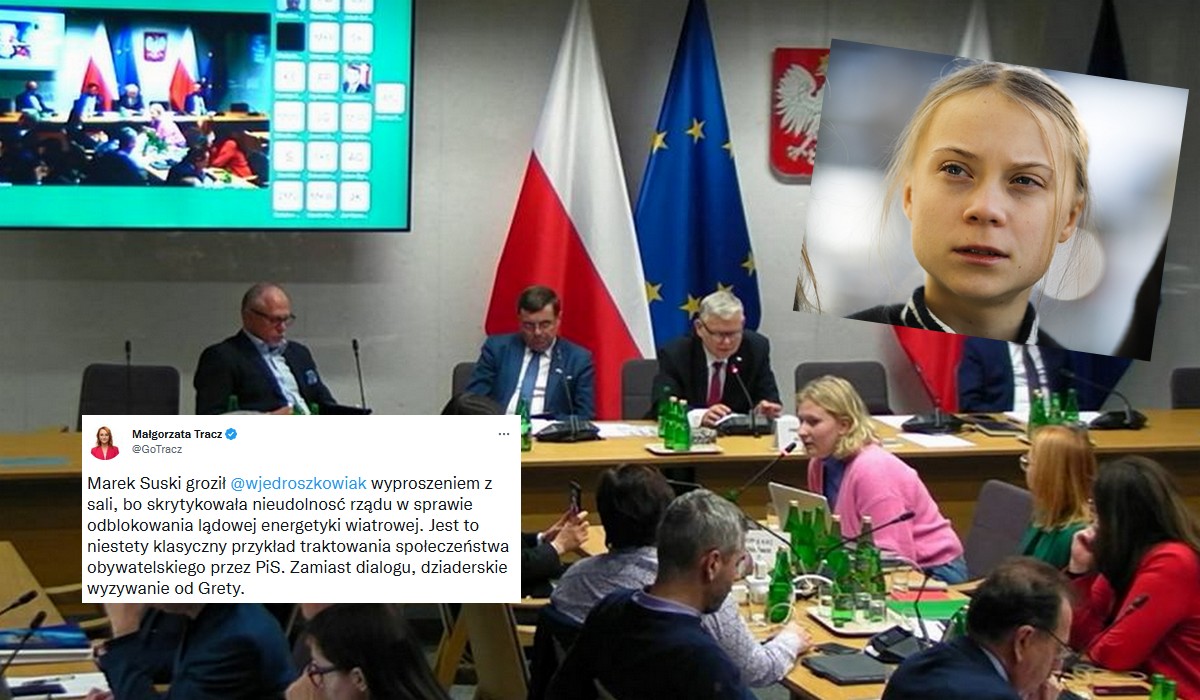 Suski wściekł się na pytanie aktywistki o politykę energetyczną ...