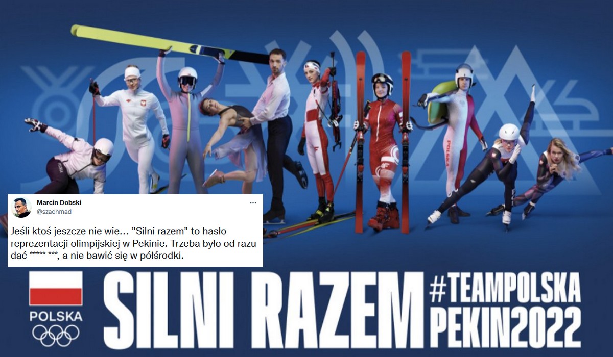 Hasło polskich olimpijczyków - "Silni razem" razi fanów PiS, bo tak ...