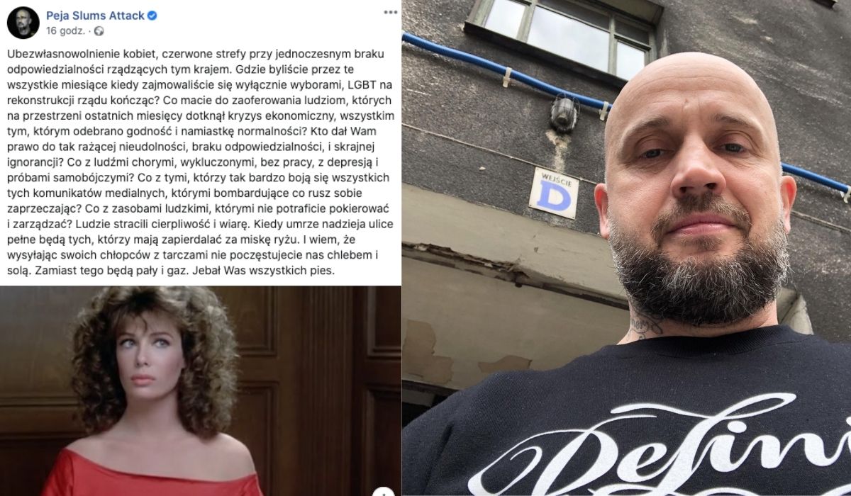 Rychu Peja ma wątpliwości co do polityki społecznej rządu: "je*ał was ...