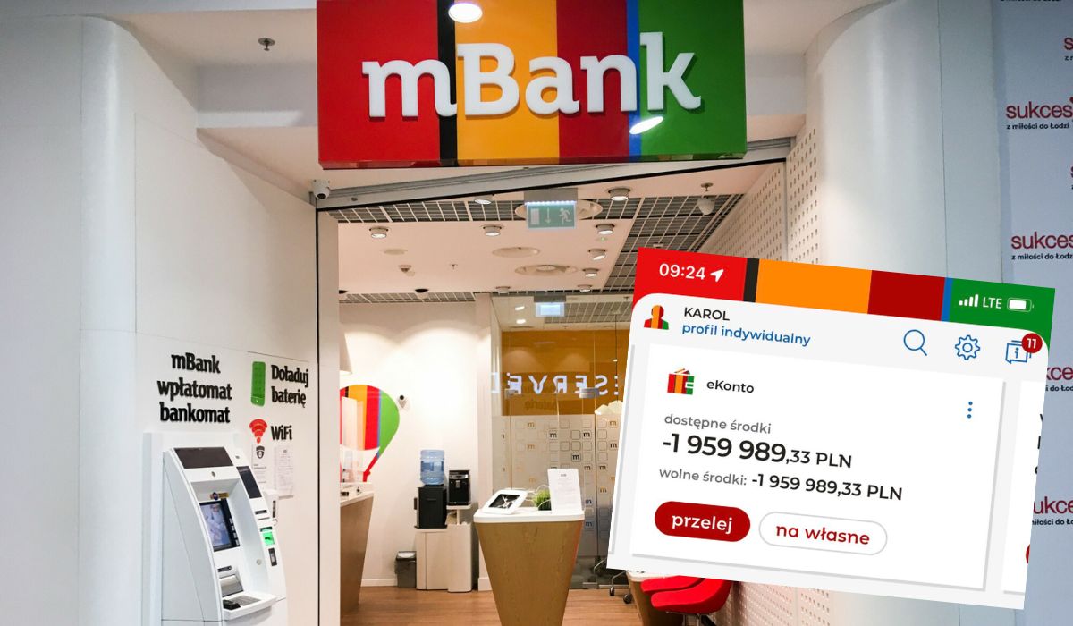 Klientowi mBanku przypisano 2 mln zł długu, który nie należał do niego i nikt nie wie, co zrobić ...