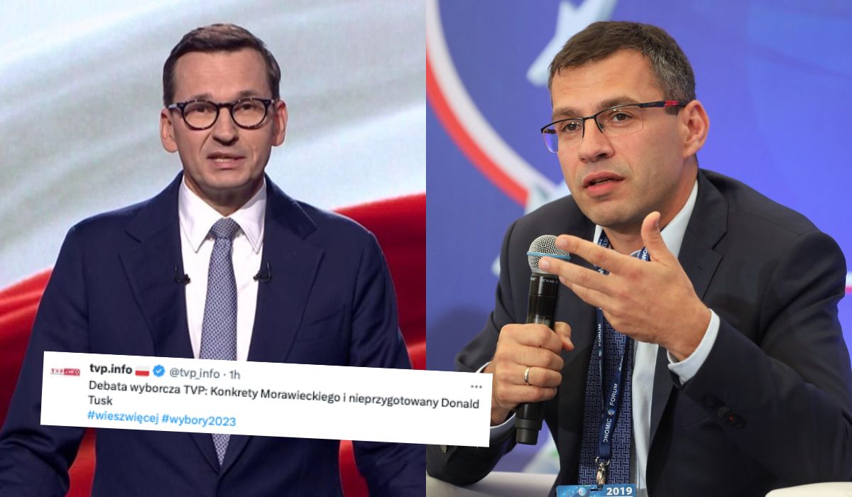Ekspert TVP: debatę wygrał premier Morawiecki, walczył w trudnych warunkach | Donald.pl