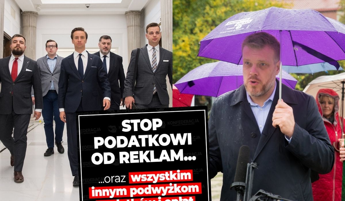 Konfederacja wspiera protest mediów, Zandberg w imieniu Lewicy też ...