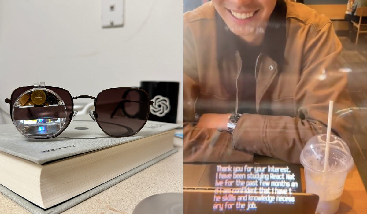 Studenci zbudowali prototyp monokla z AI podpowiadający, co mówić ...