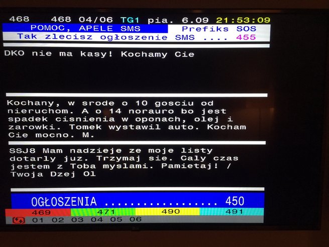 Telegazeta działa jak zastępczy internet dla rodzin więźniów | Donald.pl