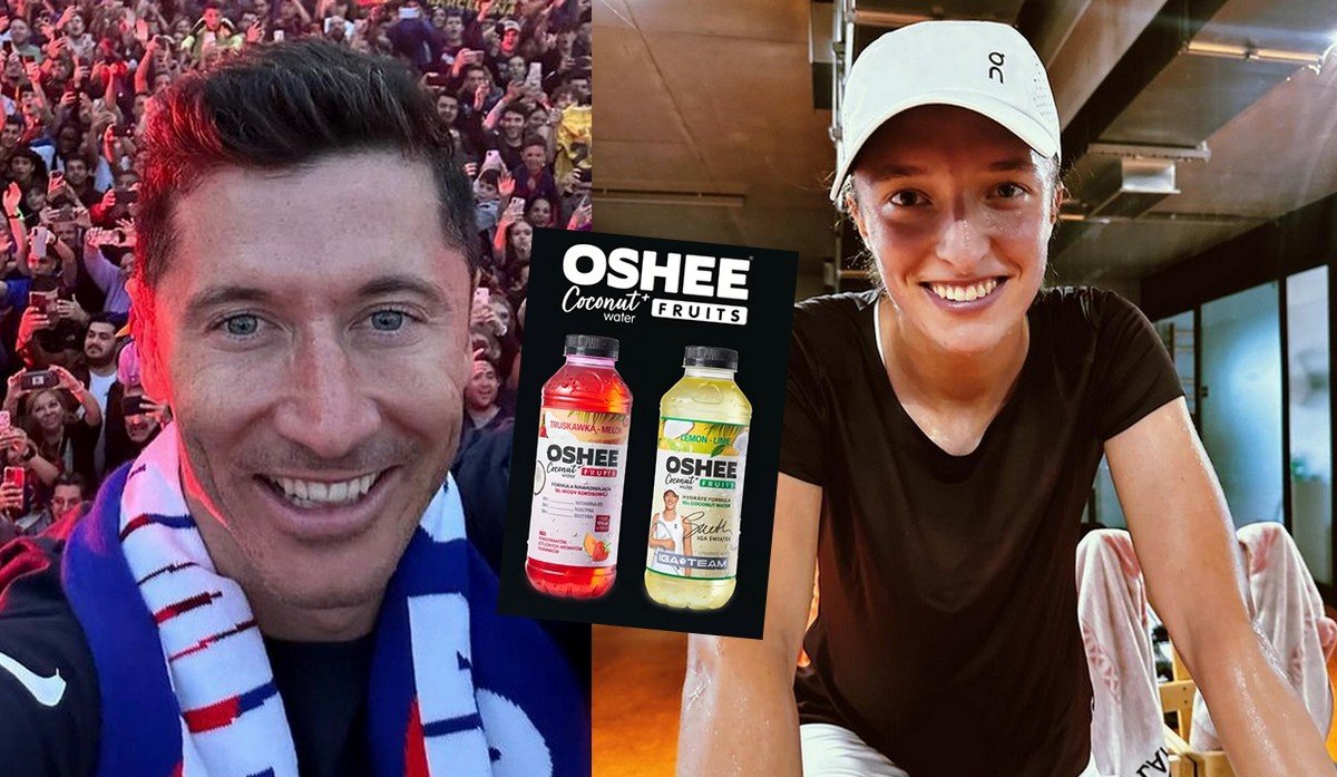 Oshee podmieniło Lewandowskiego (takiego piłkarza) na Igę Świątek ...