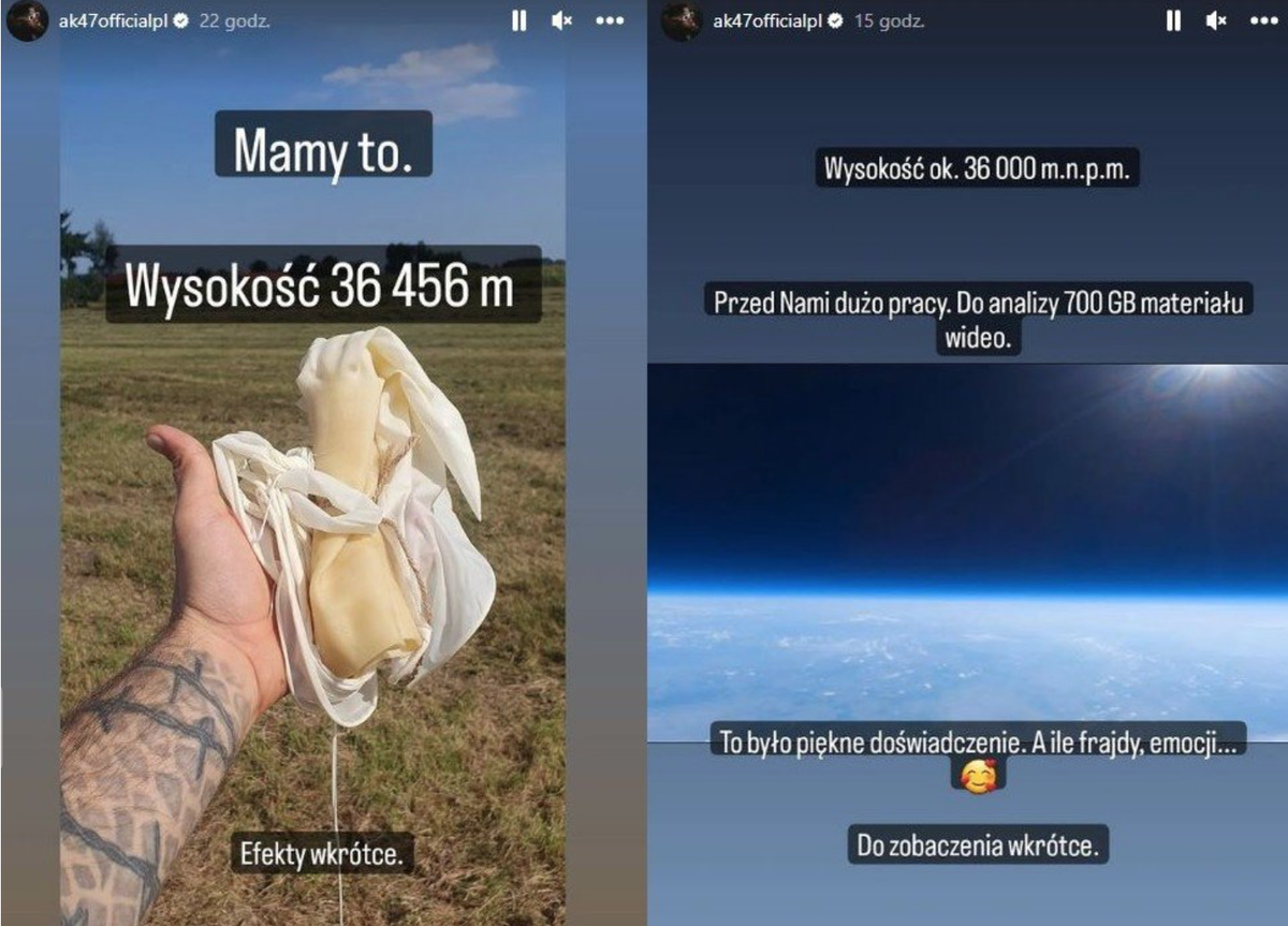 Raper, który wypuścił balon, żeby udowodnić, że Ziemia jest płaska, nie ...