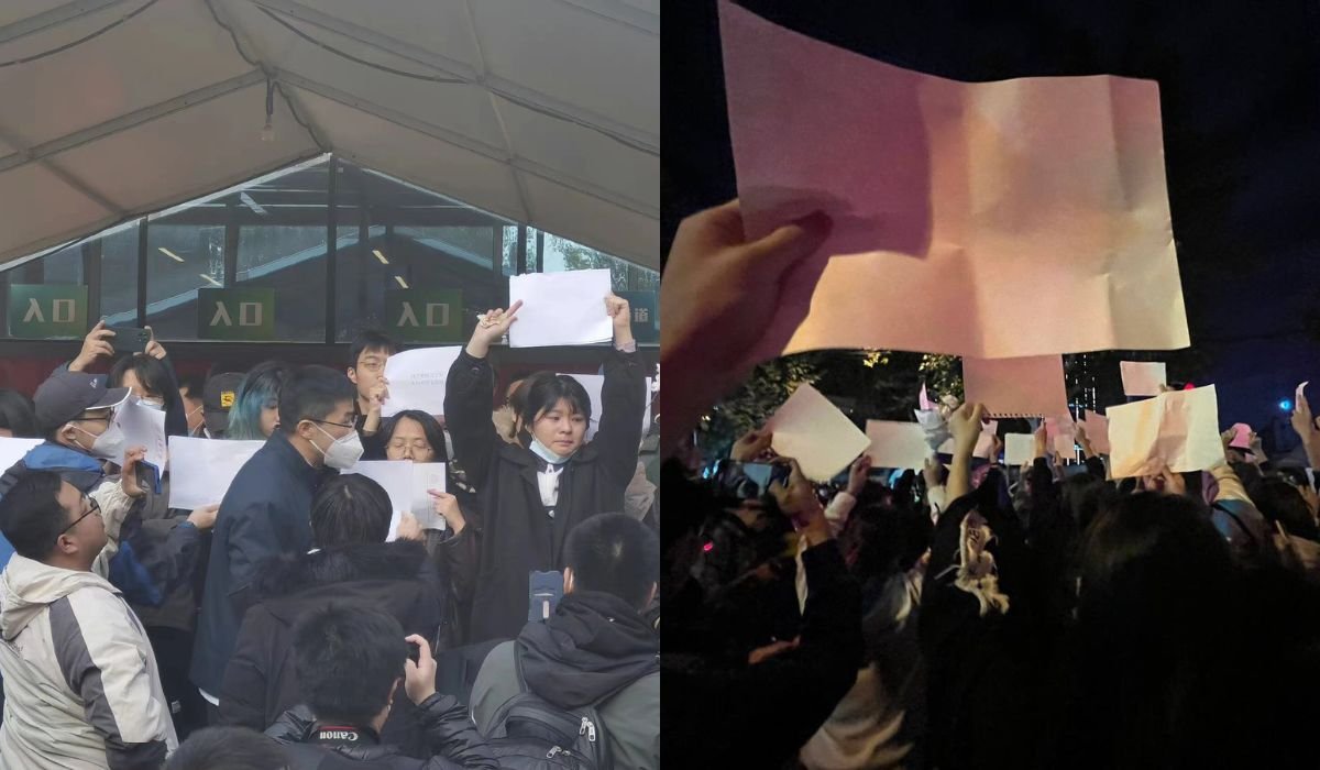 Z Hong Kongu 2020 do Szanghaju 2022: pusta kartka stała się wspólnym ...