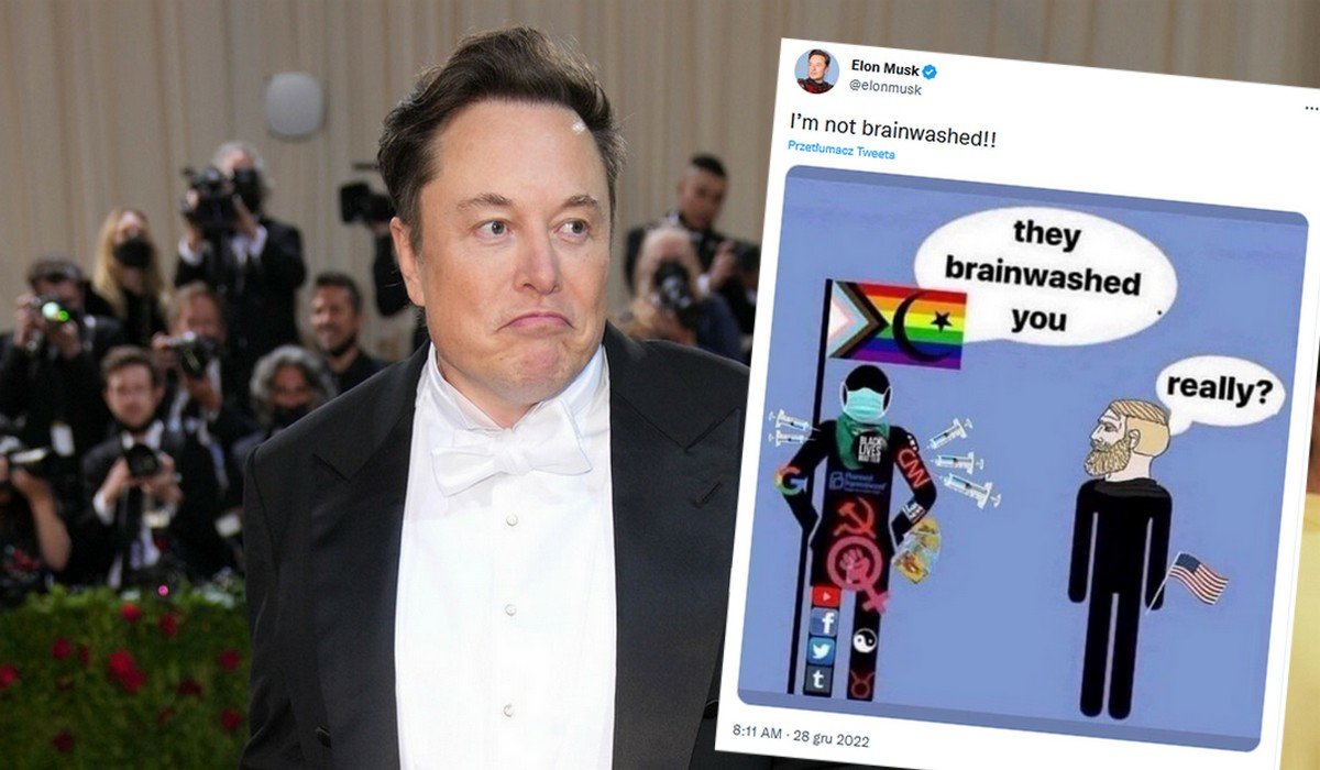 Akcje Tesli spadają szybko, ale Elon Musk jeszcze szybciej wrzuca memy ...